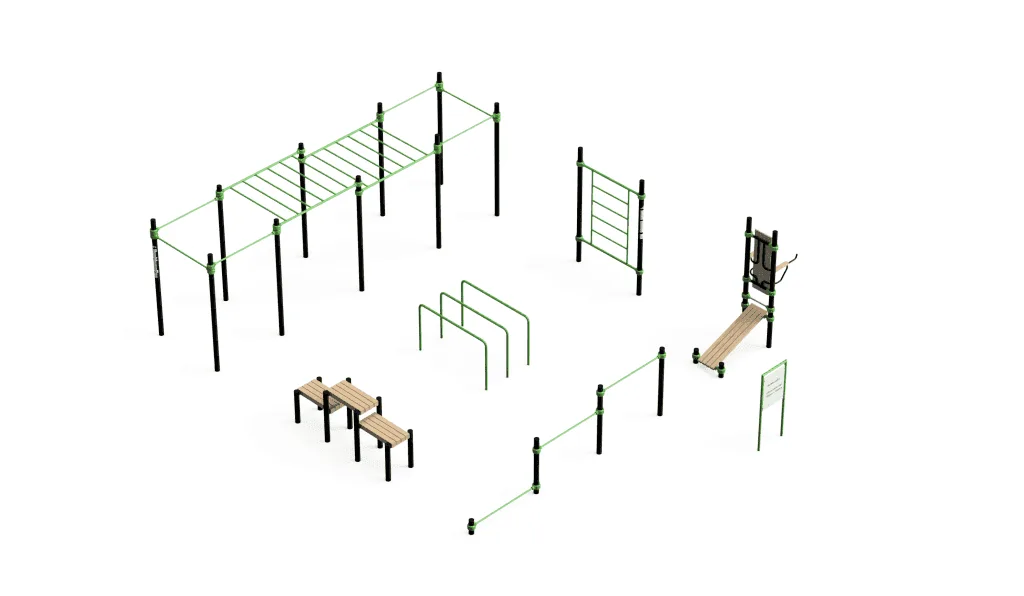 Calisthenics park L Advanced - BarManiaPro